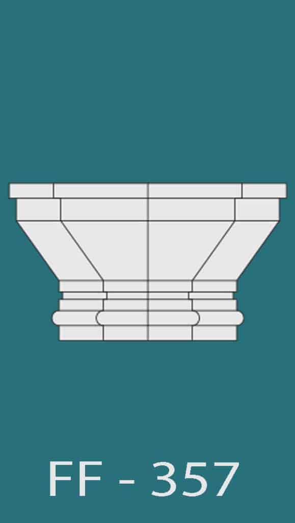 Caps & Bases - Foam Factory - Architectural Foam Fabrication