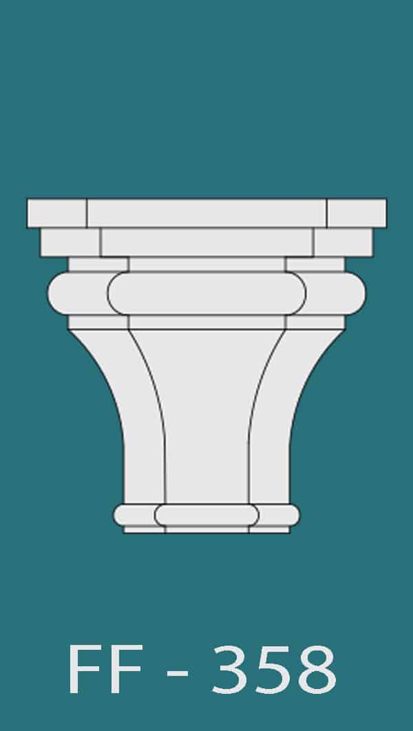 Caps & Bases - Foam Factory - Architectural Foam Fabrication