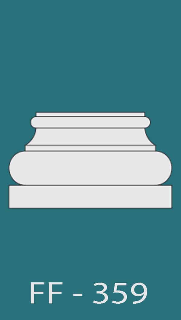 Caps & Bases - Foam Factory - Architectural Foam Fabrication